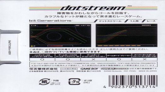 Bit Generations Dotstream Game ONLINE - Play Bit Generations Dotstream Game