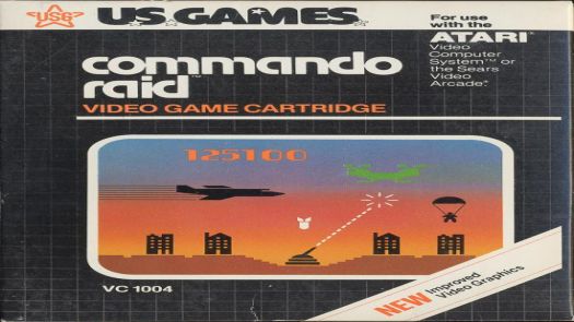 Commando Raid (1982) (US Games) Game ONLINE - Play Commando Raid (1982 ...