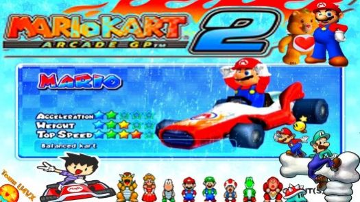 Mario Kart Arcade GP 2 Game ONLINE - Play Mario Kart Arcade GP 2 Game