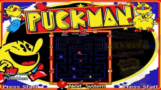 Puck Man (Japan set 1) Game ONLINE - Play Puck Man (Japan set 1) Game